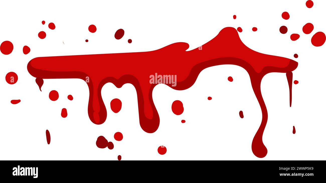Blood smear black Cut Out Stock Images & Pictures - Alamy