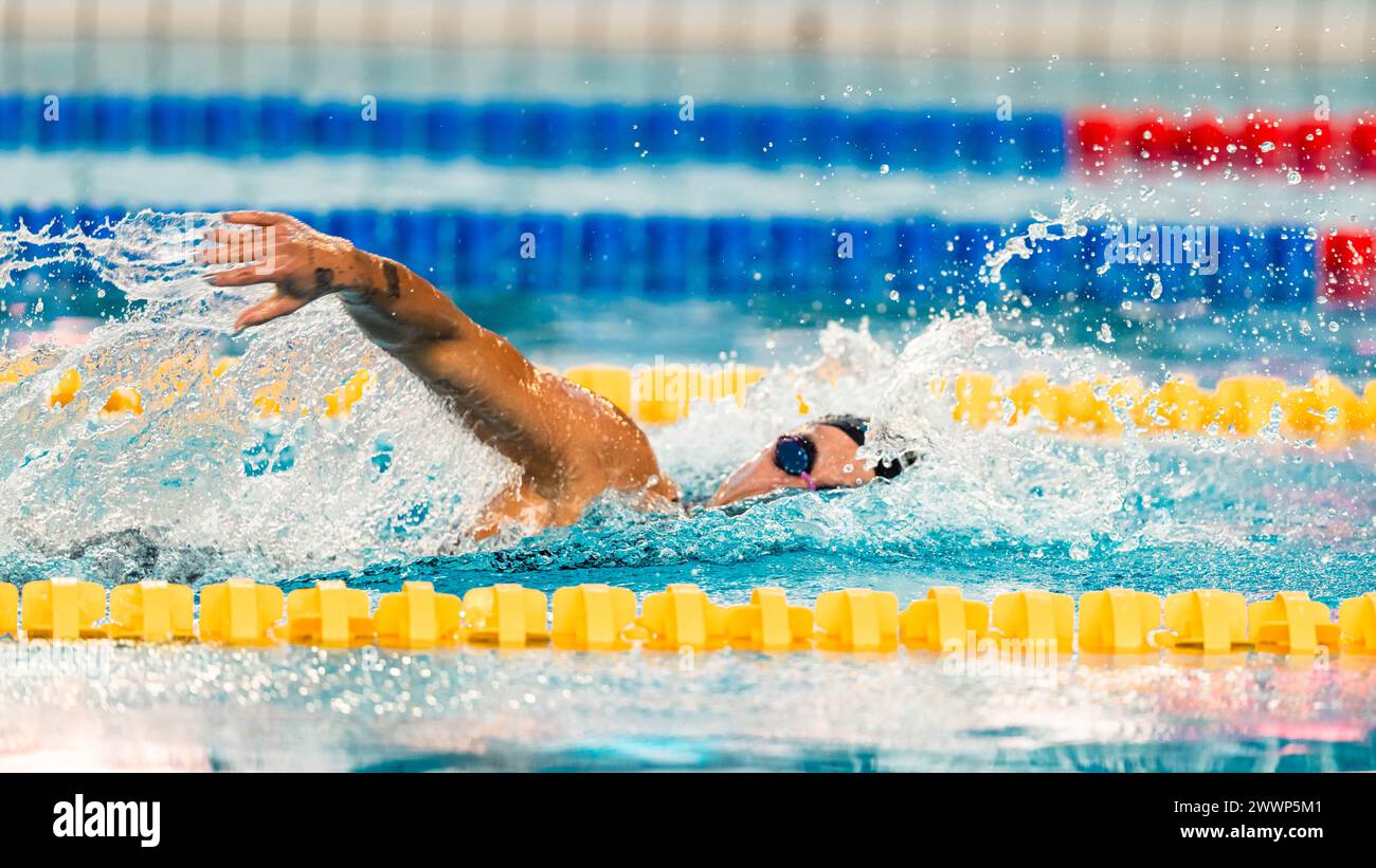 Mary Sophie HARVEY (CAN), women 200m freestyle swimming final, during ...
