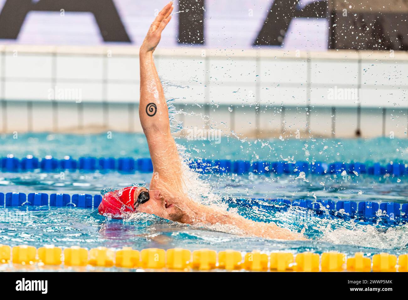 Jeremy DESPLANCHES (SUI), men 400m medley final, during the Giant Open ...