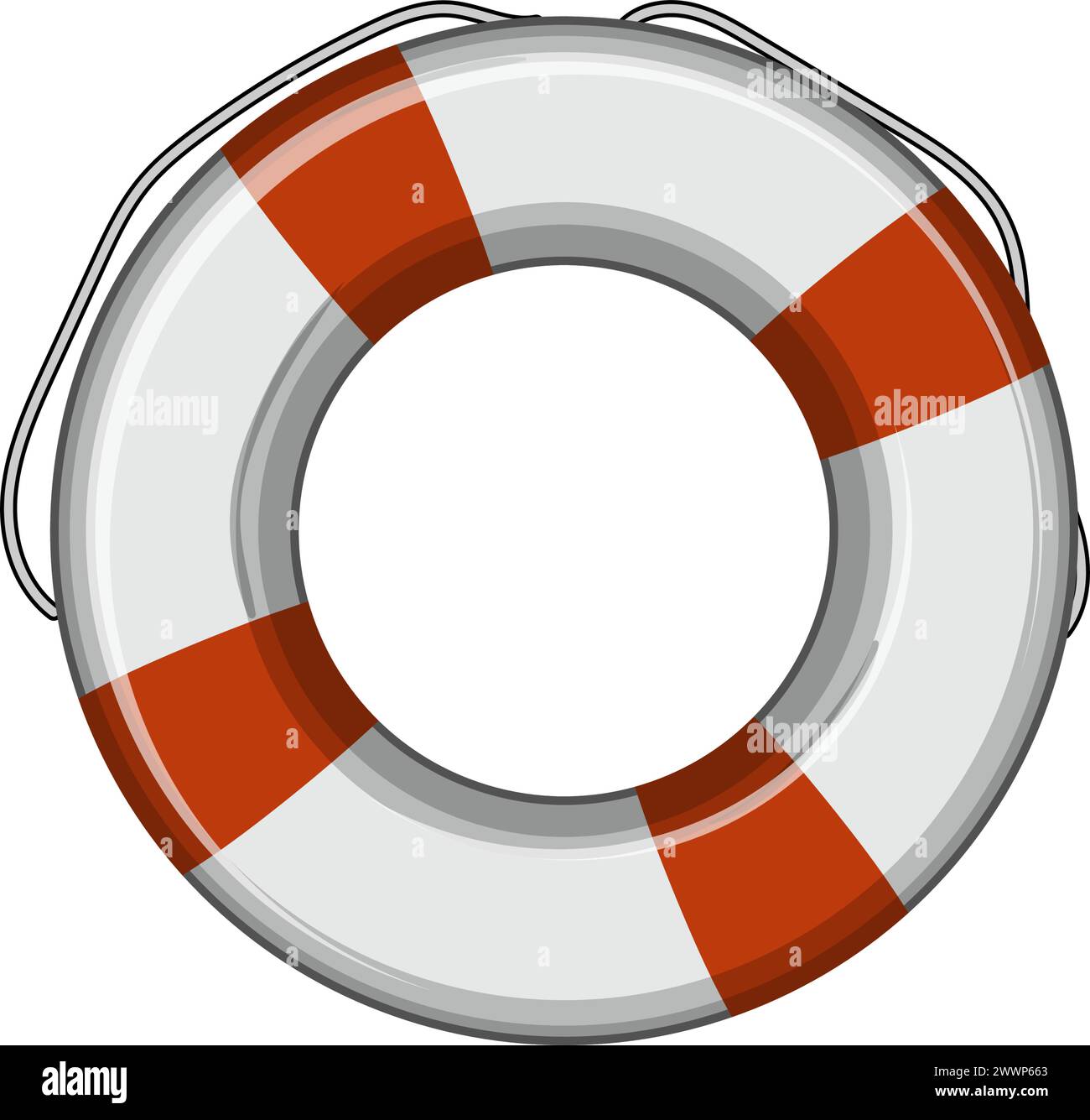 lifesaver lifebuoy cartoon vector illustration Stock Vector Image & Art - Alamy