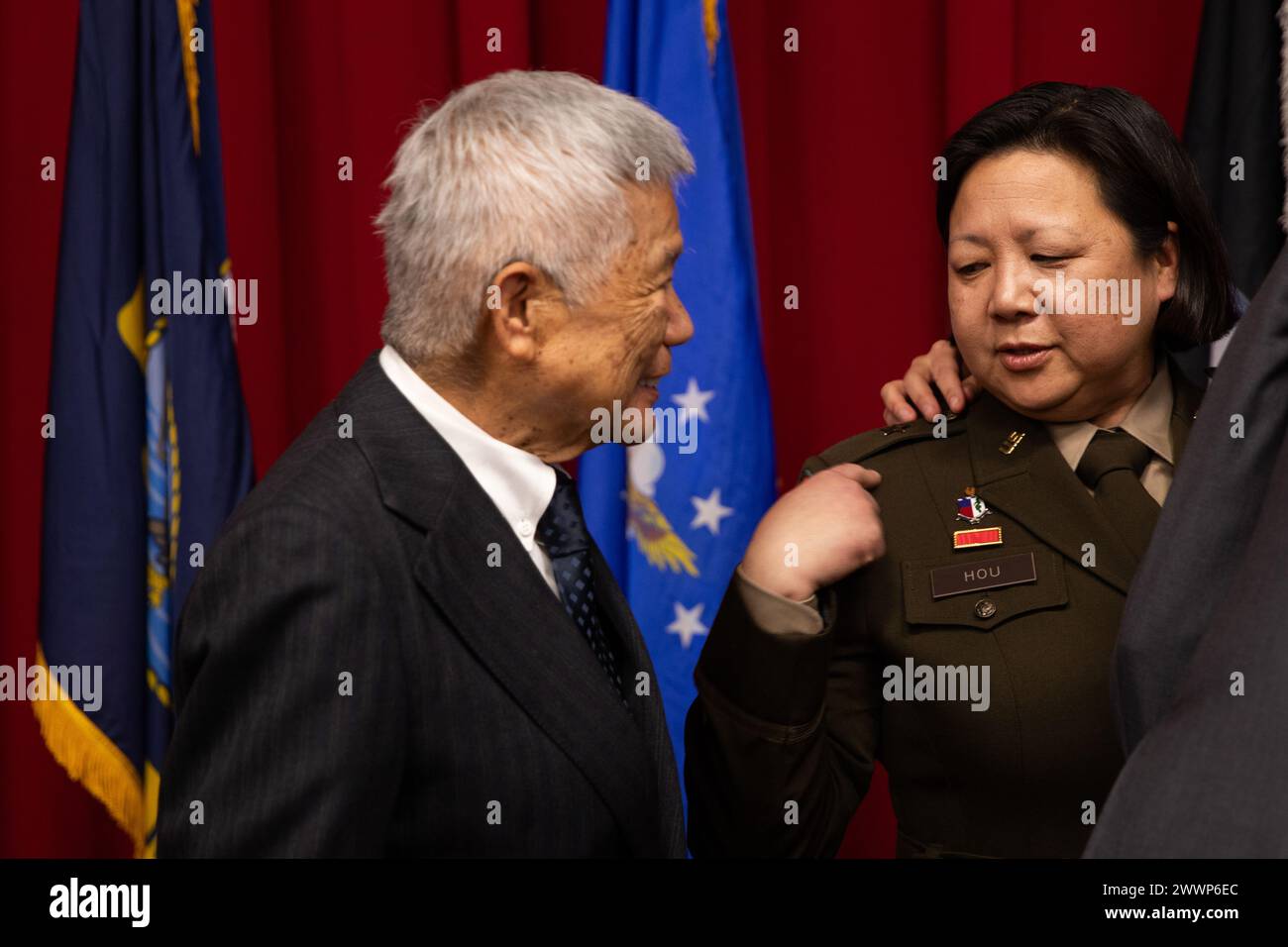 U.S. Army Maj. Gen. Lisa J. Hou, D.O., The Adjutant General of New ...