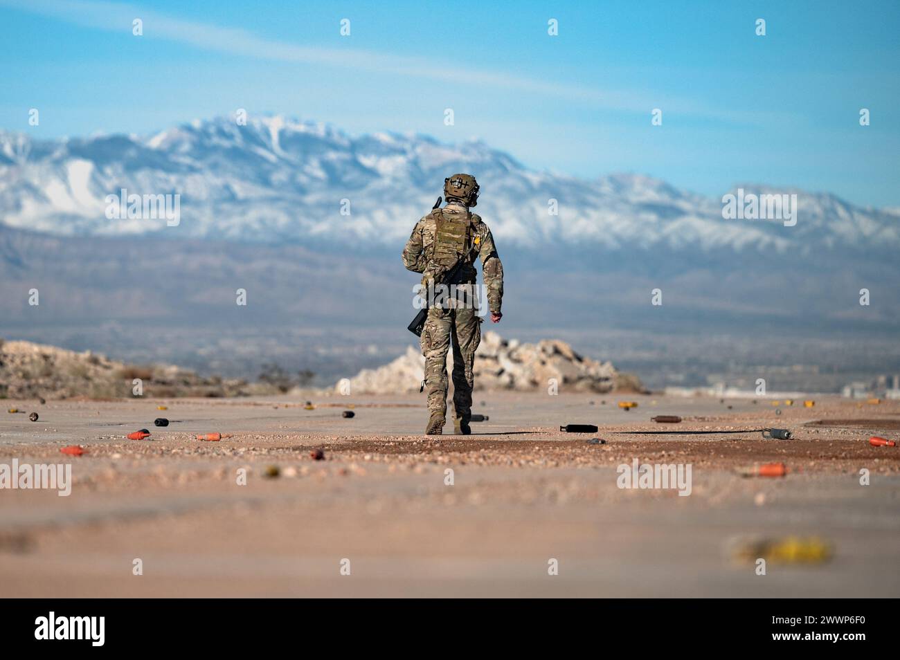 U.S. Air Force Senior Airman Kyle Heskett, 99th Civil Engineer Squadron ...
