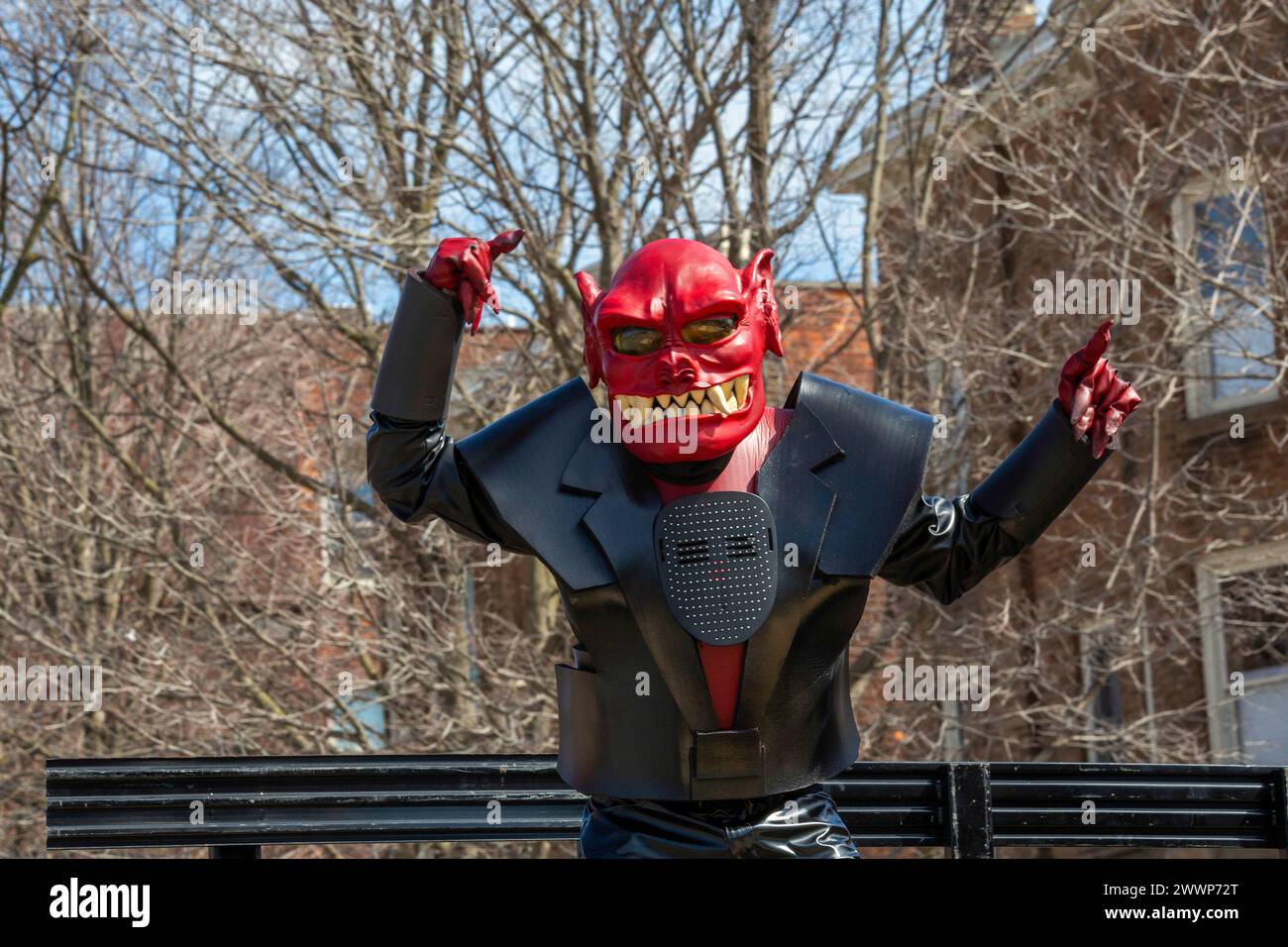 Detroit, Michigan - The Marche du Nain Rouge celebrates the coming of ...