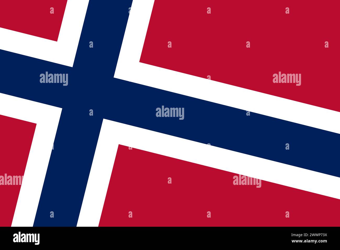 Norway flag - rectangular cutout of rotated vector flag Stock Vector ...