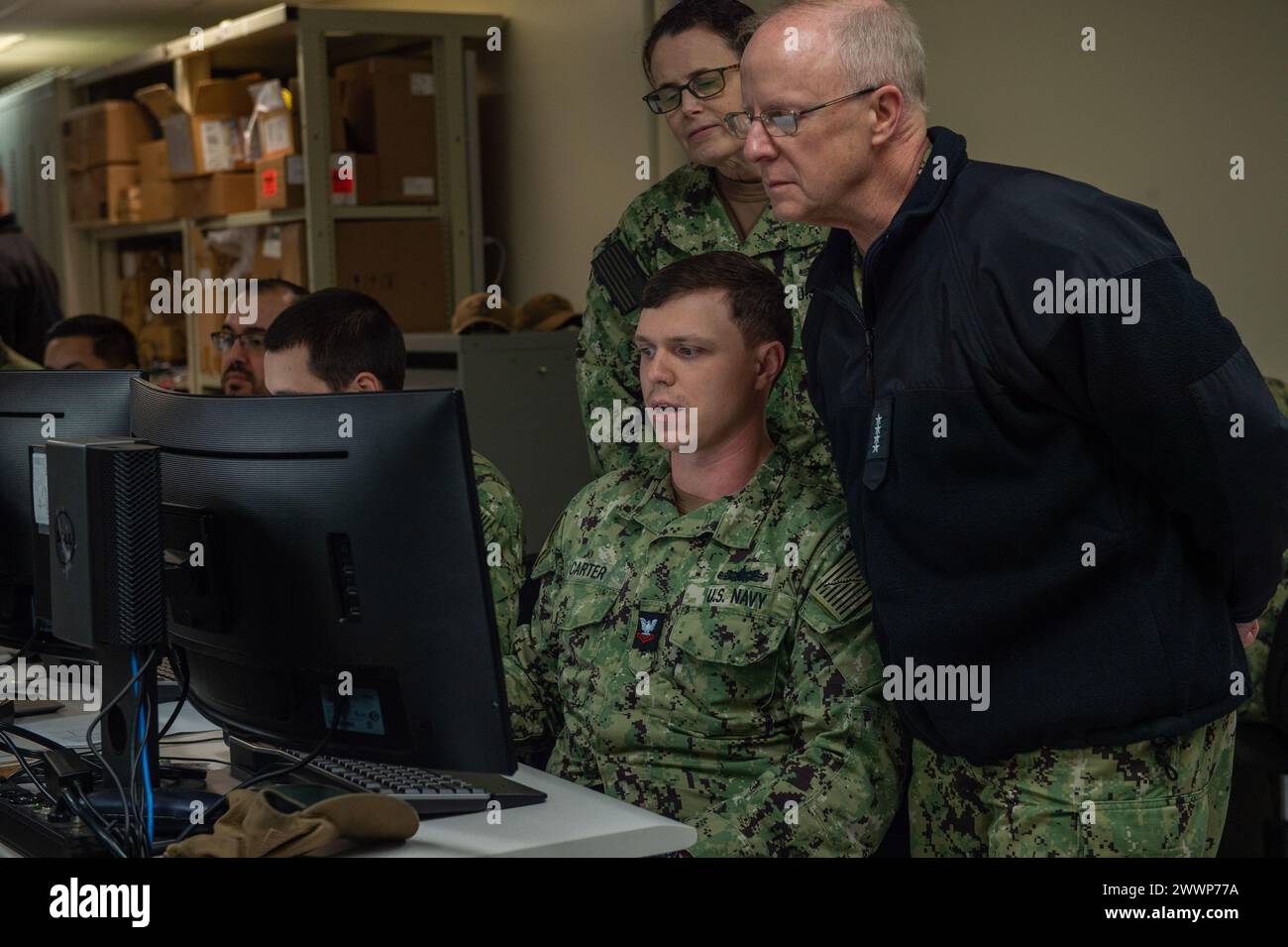 NORFOLK, Va. – Electronics Technician Second Class Cody Carter ...