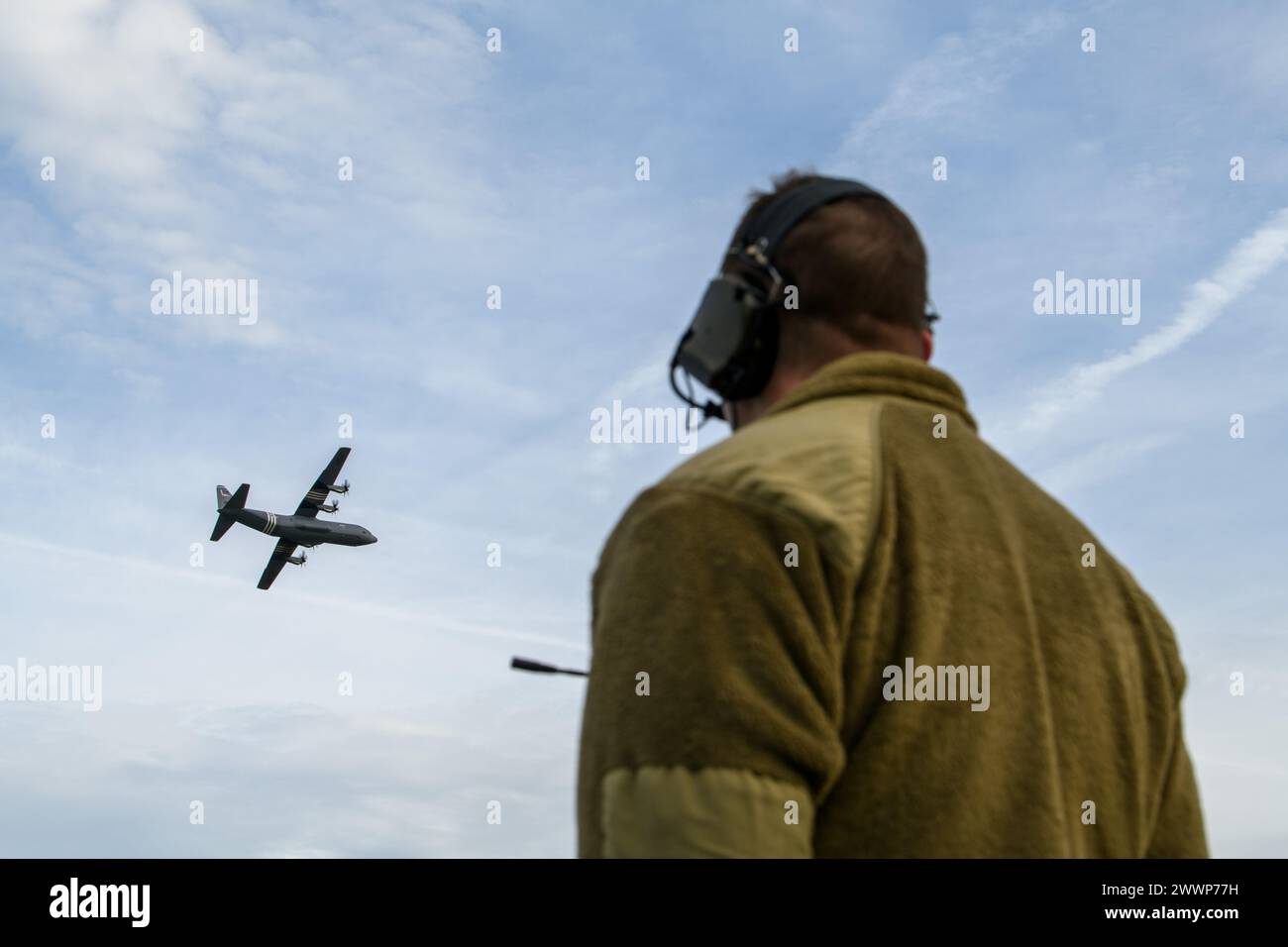U.S. Air Force Master Sgt. Gregory Weidhas, assigned to the 86th ...