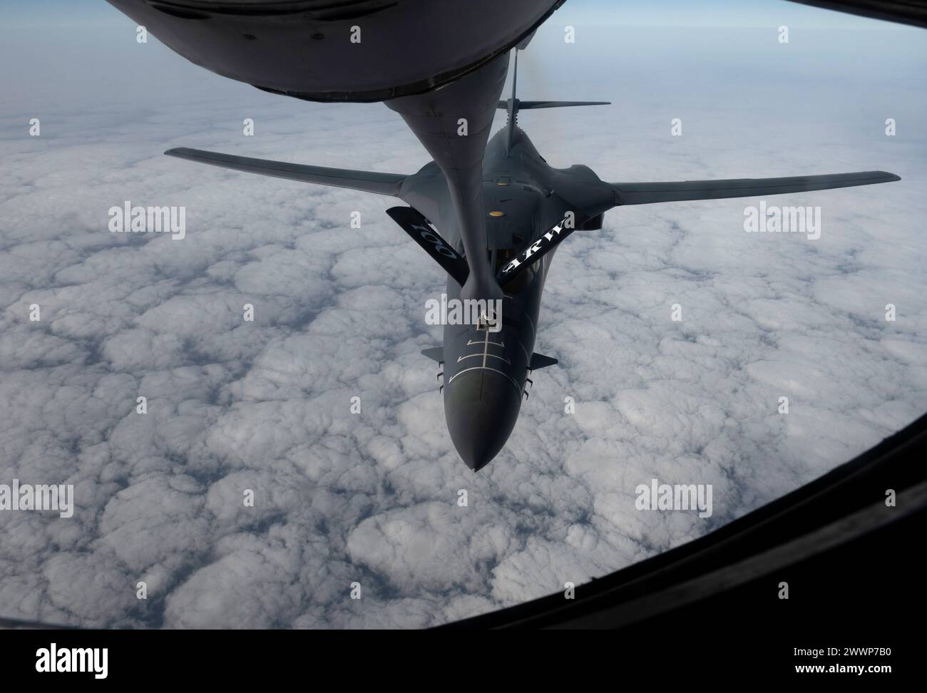 A U.S. Air Force B-1 Lancer from the 28th Bomb Wing, Ellsworth Air ...