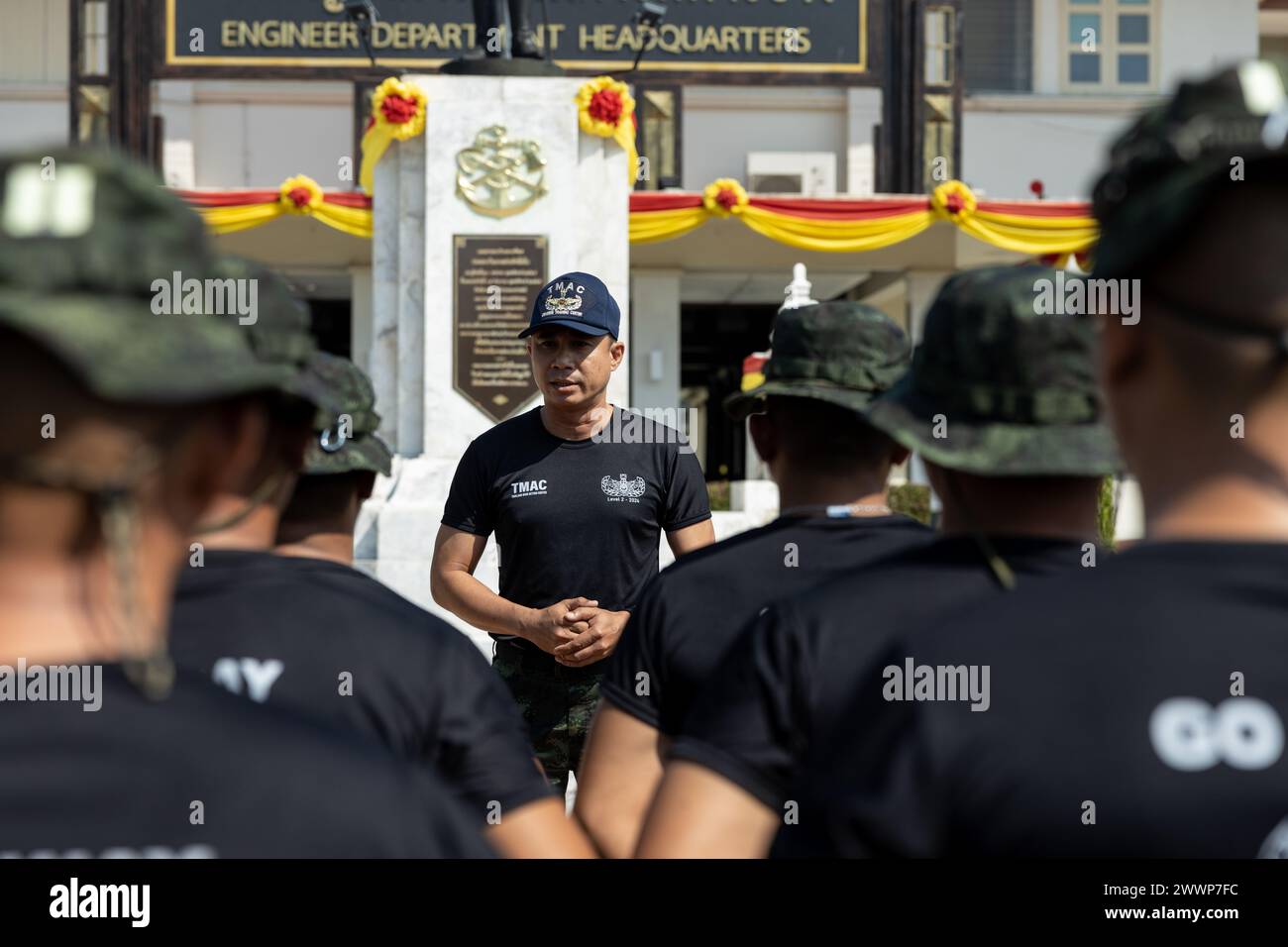 Royal Thai Army Master Sgt. Suparerk Panthong, an instructor with ...