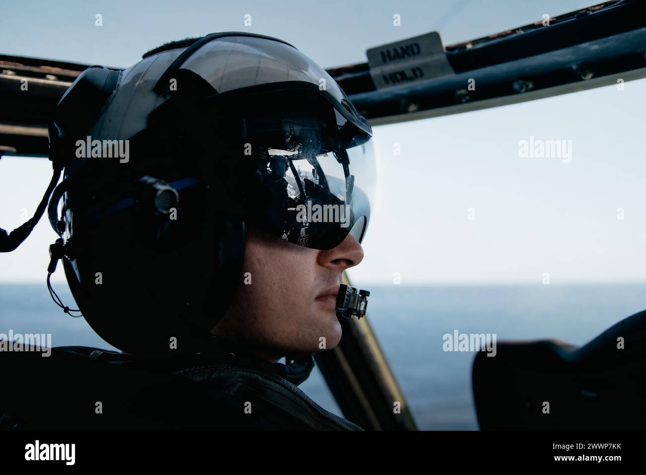 U.S. Navy helicopter pilot Lt. William H. Brown from Columbia, Maryland ...