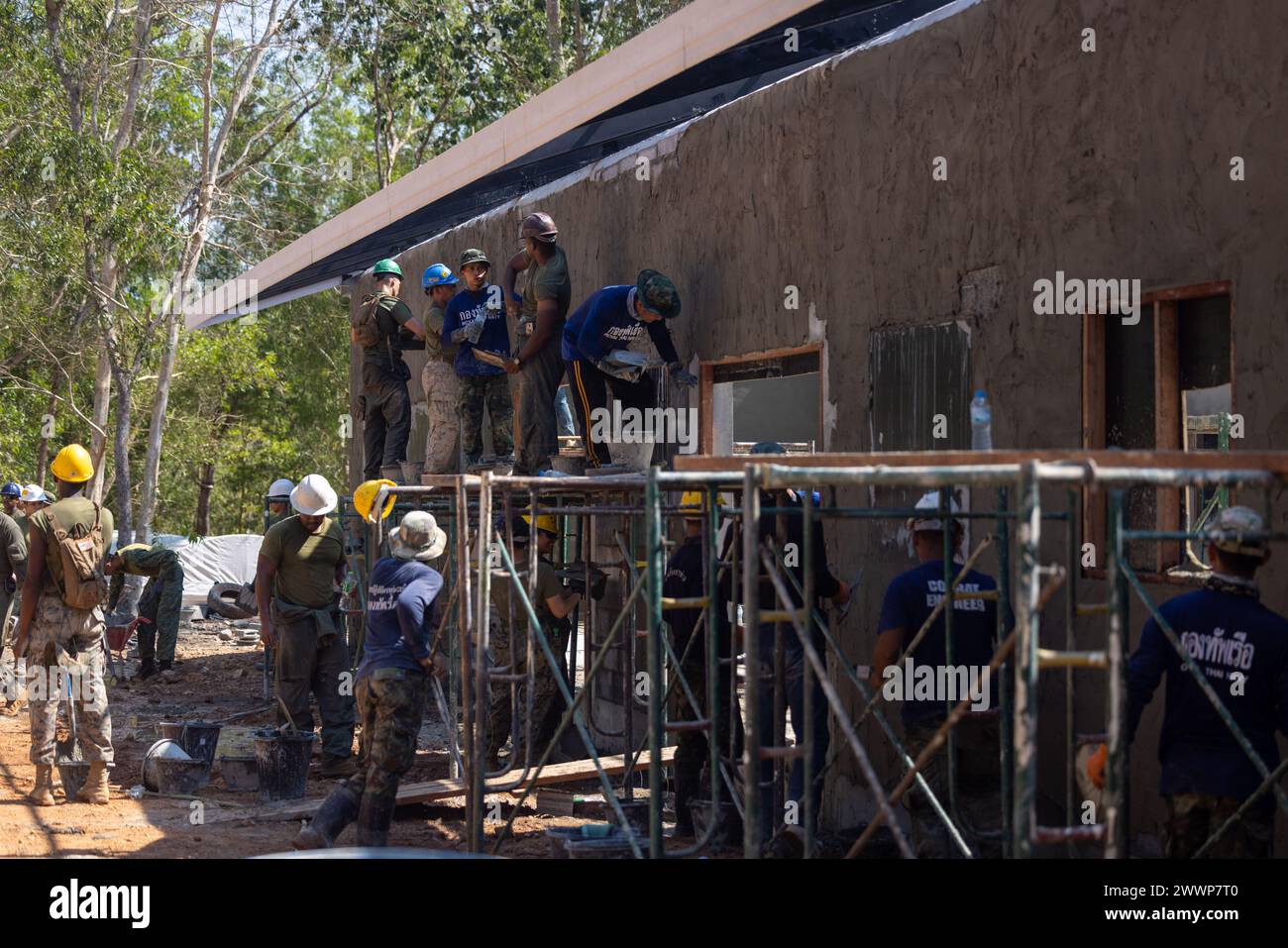 U.S. Marines with Marine Wing Support Squadron (MWSS) 171, Marine ...