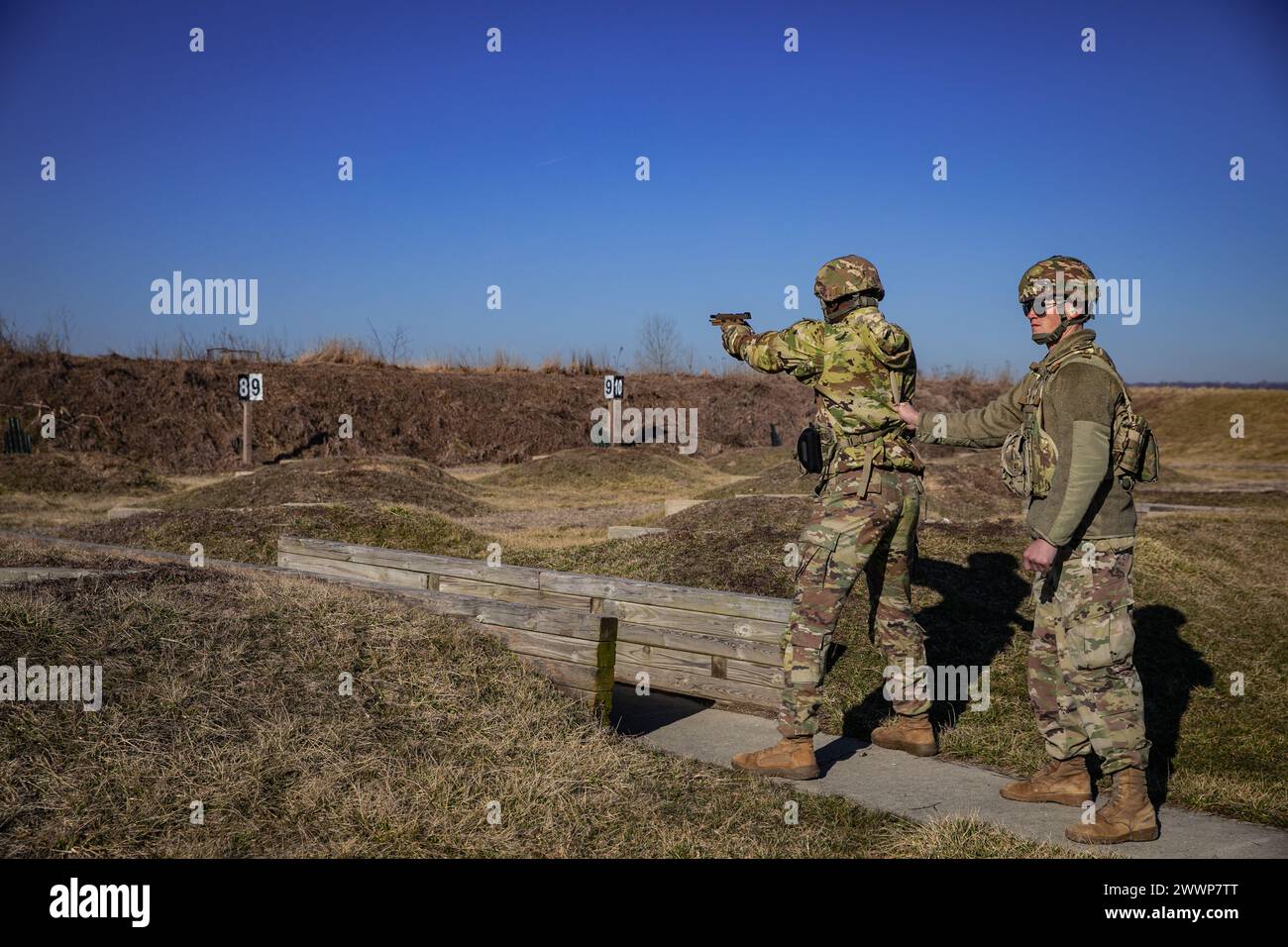 Day two of the 310th ESC Best Warrior Competition started Feb. 5, 2024 ...