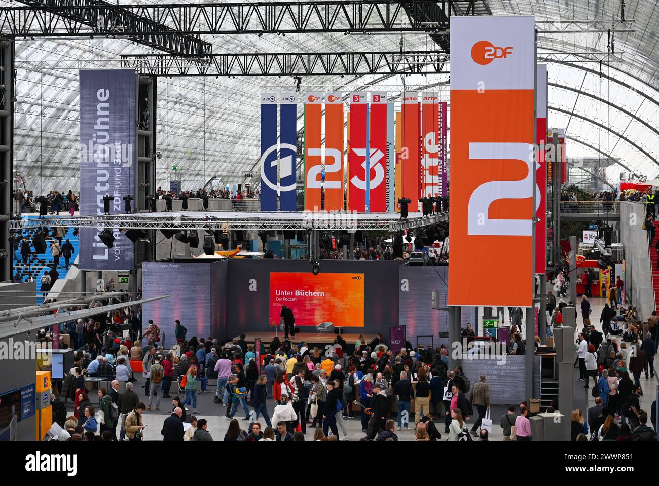 Leipziger Buchmesse 2024, Messe in Leipzig. Foto: Literaturbühne ...
