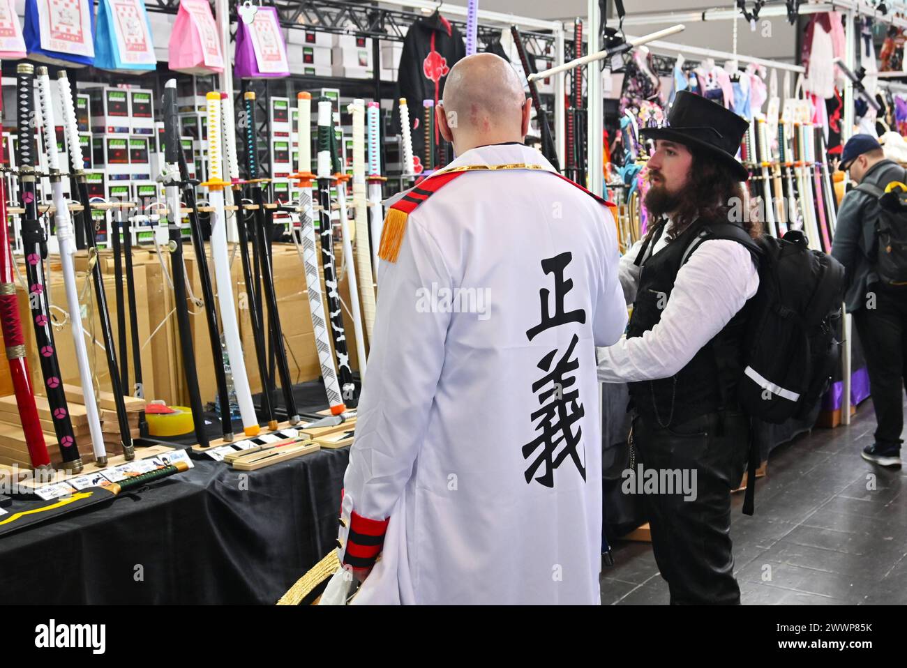 Leipziger Buchmesse 2024, Messe in Leipzig. Foto: Manga Comic-Con ...
