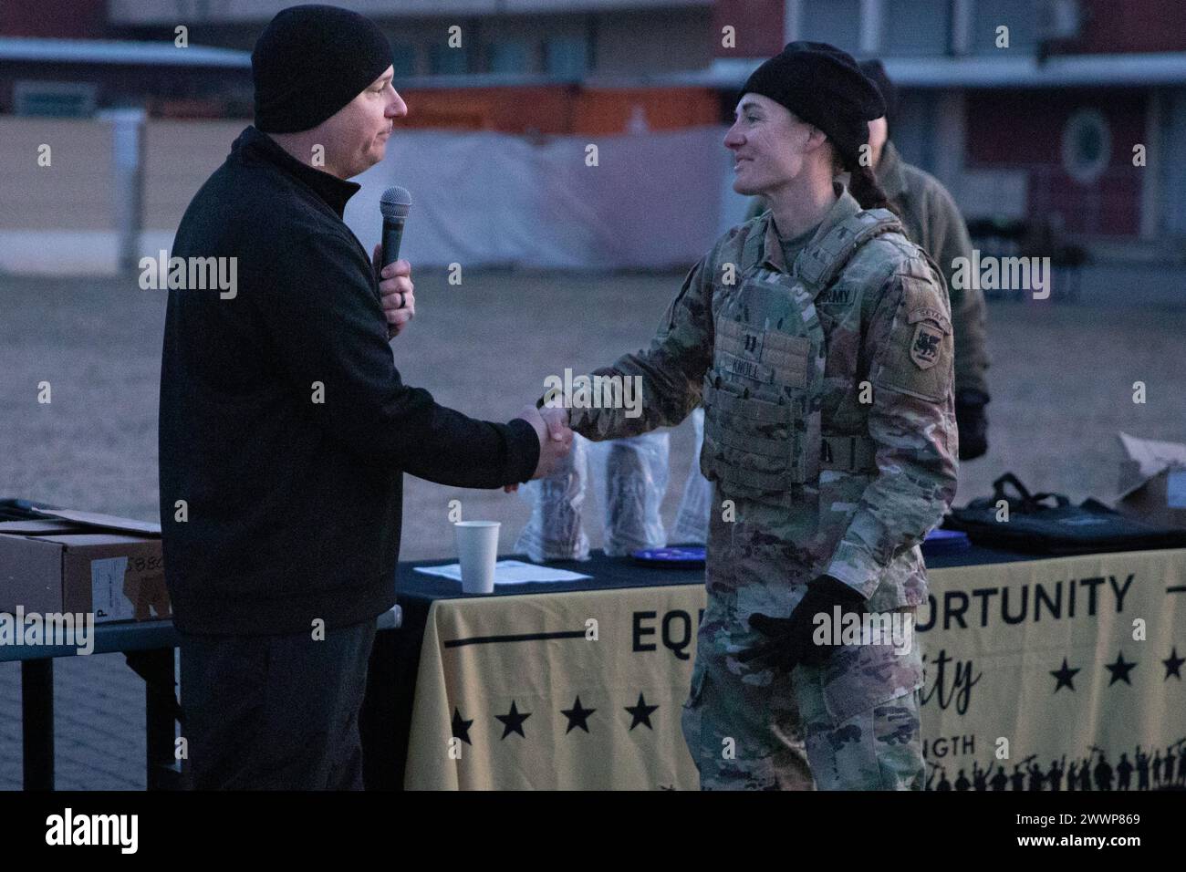U.S. Army Lt. Col. Corbett Baxter, U.S. Army Southern European Task ...