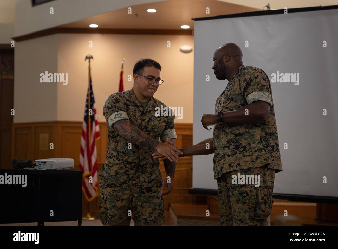 U.S. Navy Hospital Corpsman Petty Officer Third Class Javier Ochoa ...