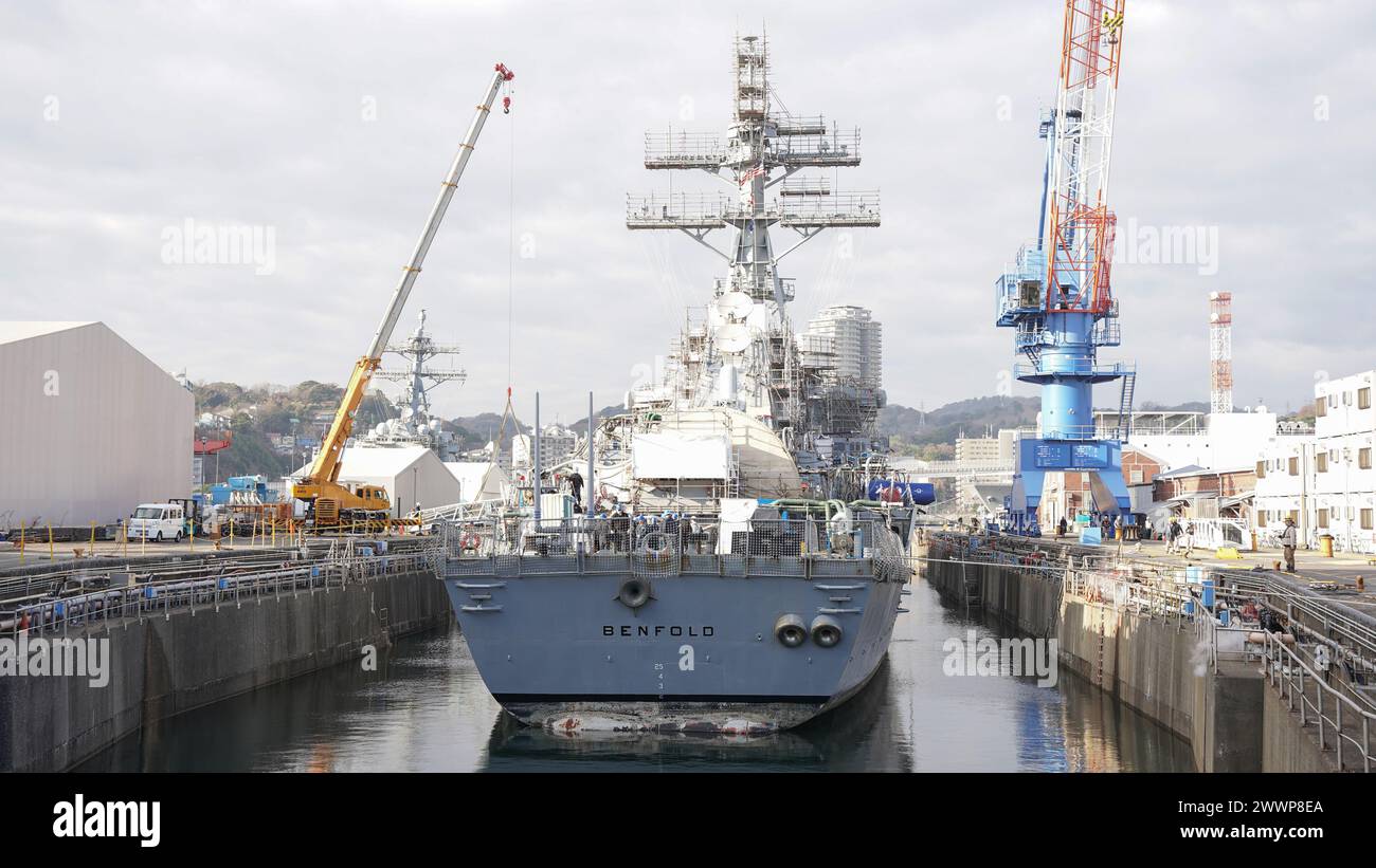 YOKOSUKA, Japan (Feb. 18, 2024) — U.S. Naval Ship Repair Facility and ...