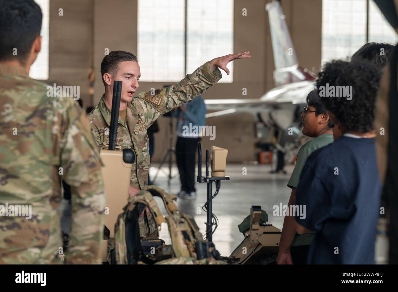 U.S. Air Force Airman 1st Class Bodie Steinwand, 99th Civil Engineer ...
