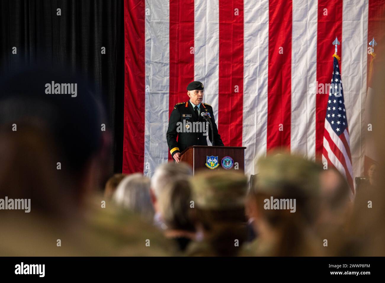 Canadian Armed Forces Chief of the Defense Staff Gen. Wayne Eyre speaks ...