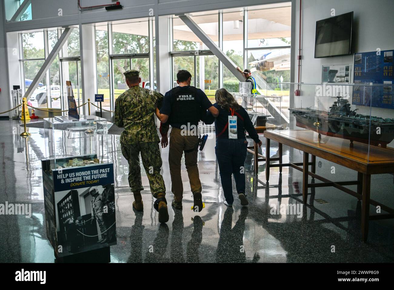PENSACOLA, Fla. -- Naval Air Station (NAS) Pensacola Navy Security ...