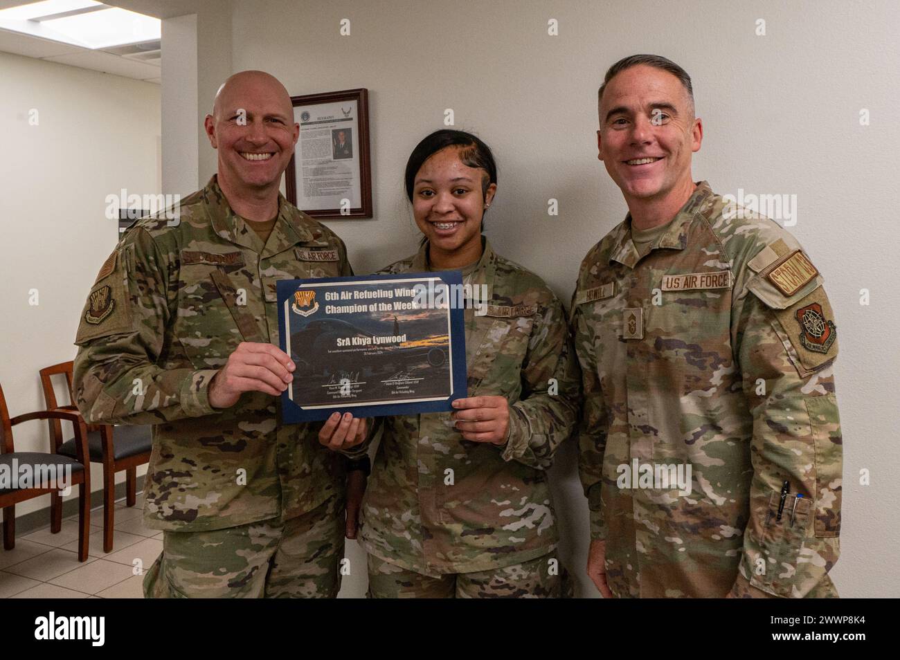 U.S. Air Force Col. Edward Szczepanik, 6th Air Refueling Wing deputy ...