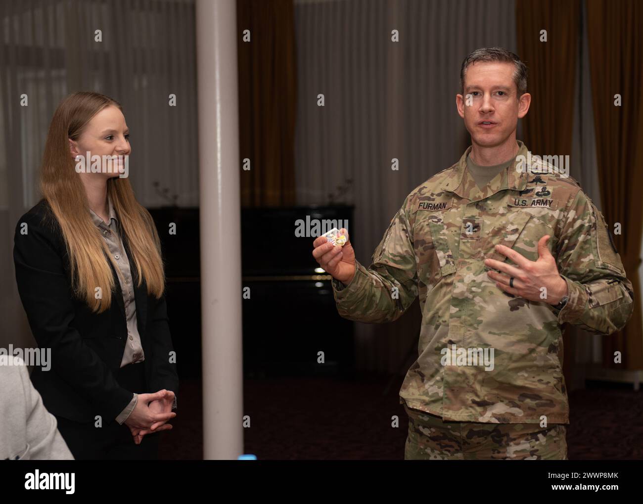 U.S. Army Garrison Rheinland-Pfalz Commander, Col. Reid E. Furman ...