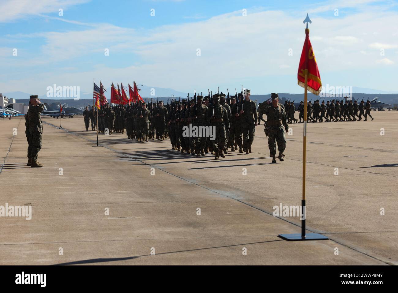 U.S. Marines with Marine Air Control Group 38, 3rd Marine Aircraft Wing ...