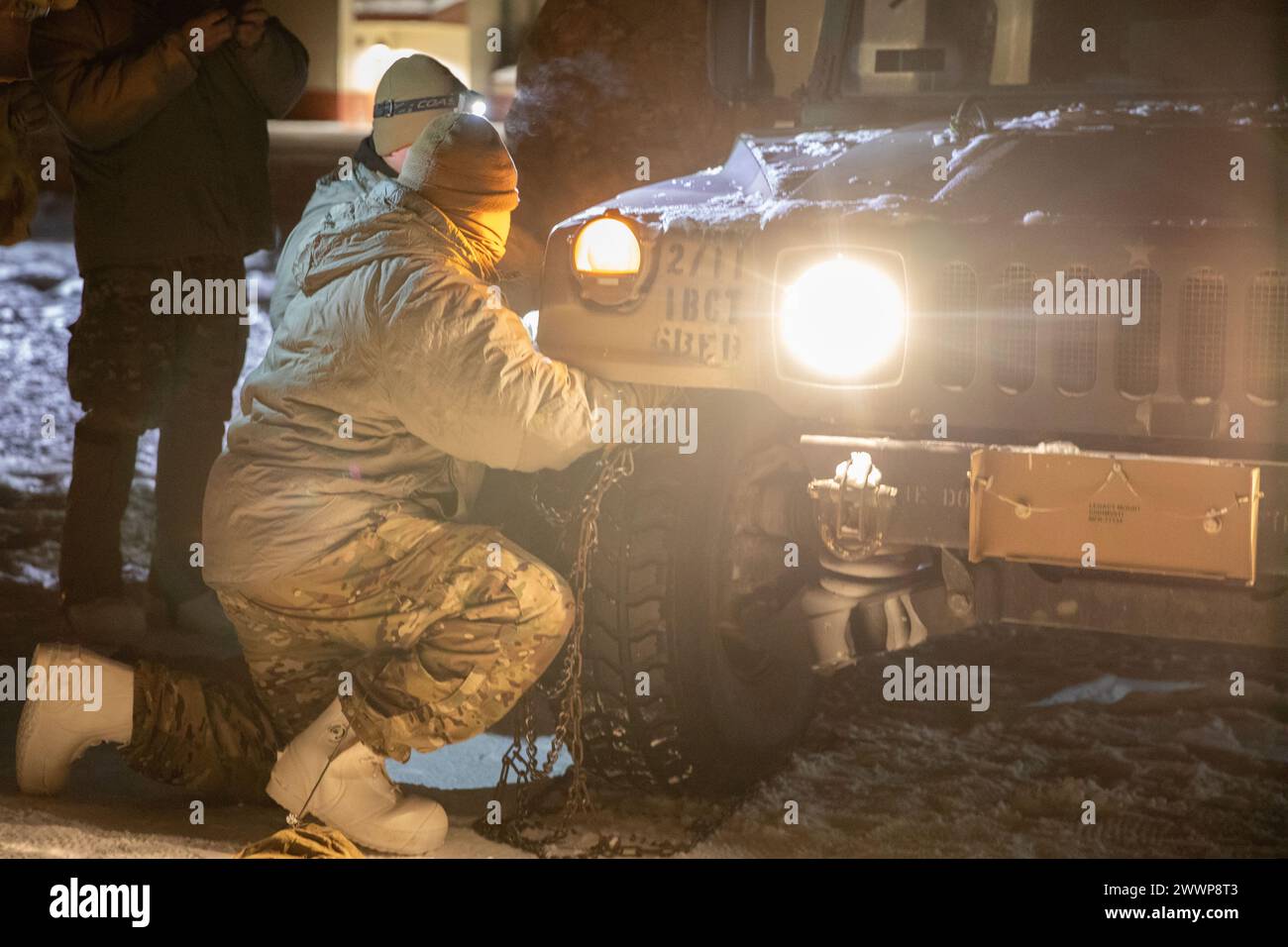 U.S. Soldiers assigned to 2nd Infantry Brigade Combat Team (Airborne ...