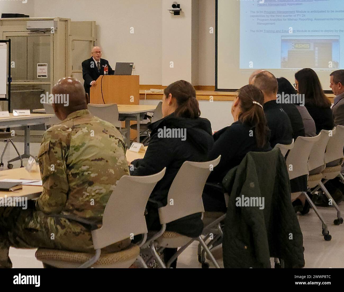 ABERDEEN PROVING GROUND, Md. – Craig Goldberg, director of safety, U.S. Army Communications ...
