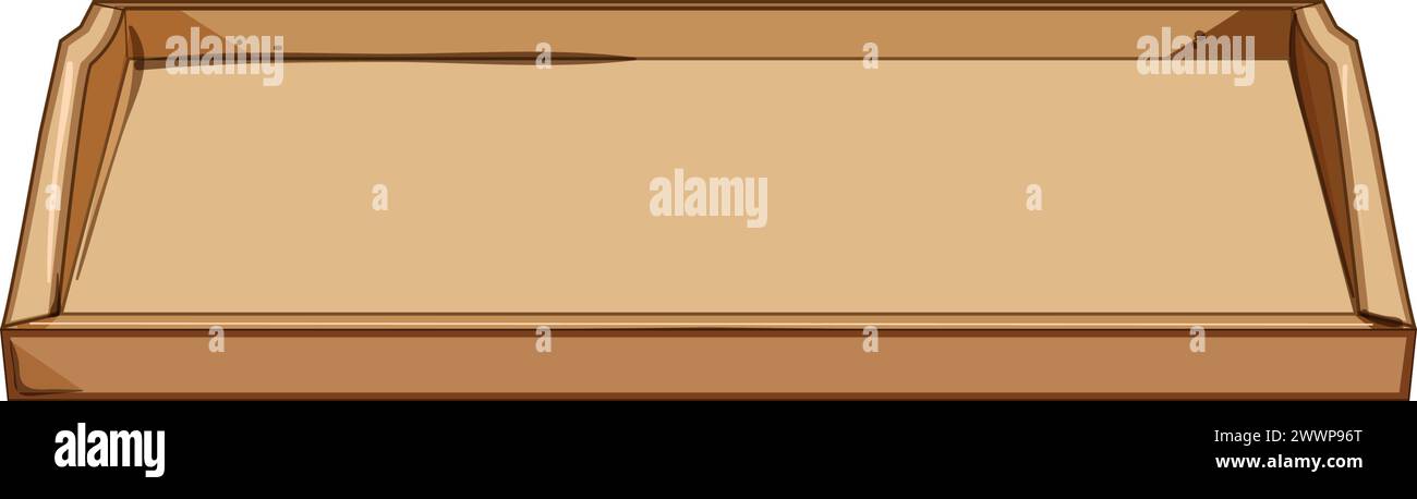 lunch food tray cartoon vector illustration Stock Vector Image & Art ...