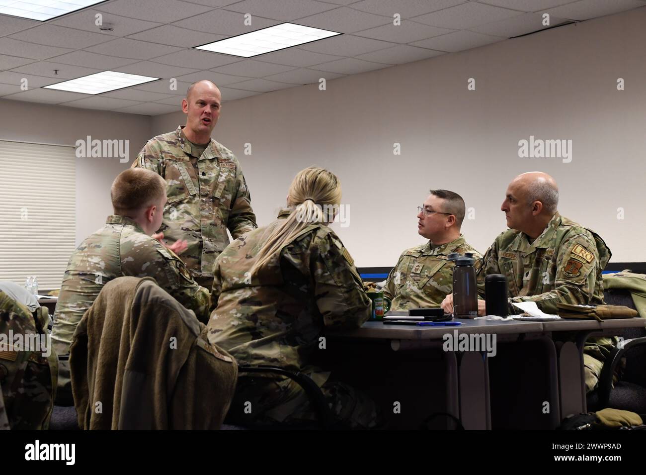 Lt. Col. Thomas Nieukirk, Chief of Air Inspections, Air National Guard ...