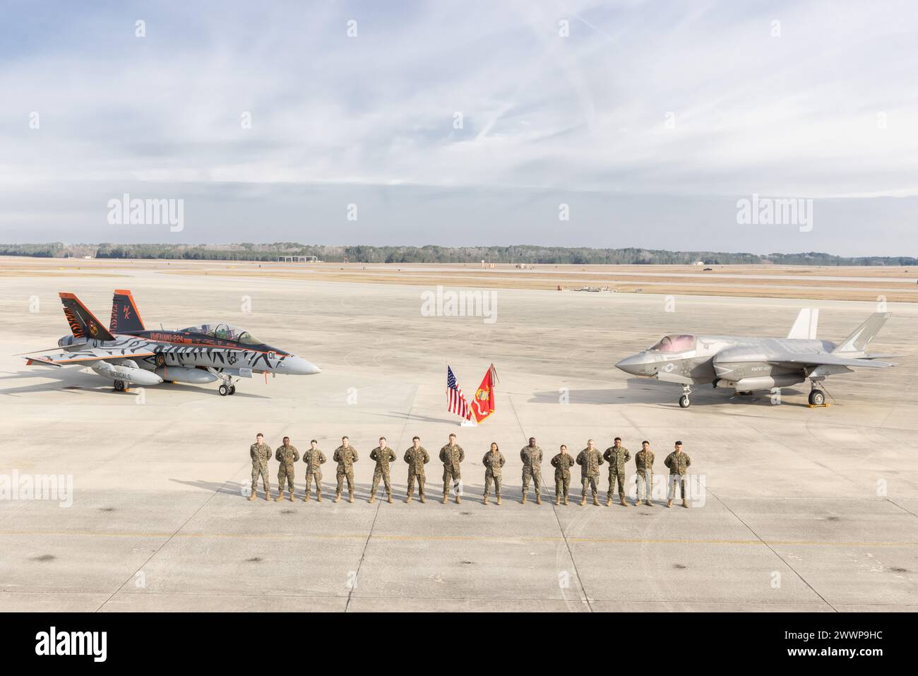 U.S. Marines with Marine Aircraft Group (MAG) 31, 2nd Marine Aircraft ...