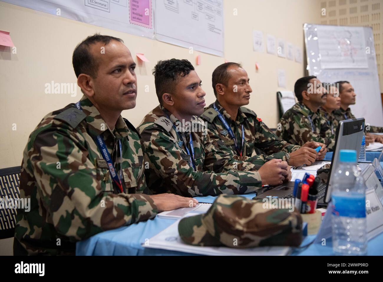 U.S. Army Reserve soldiers, currently instructors for the Military ...