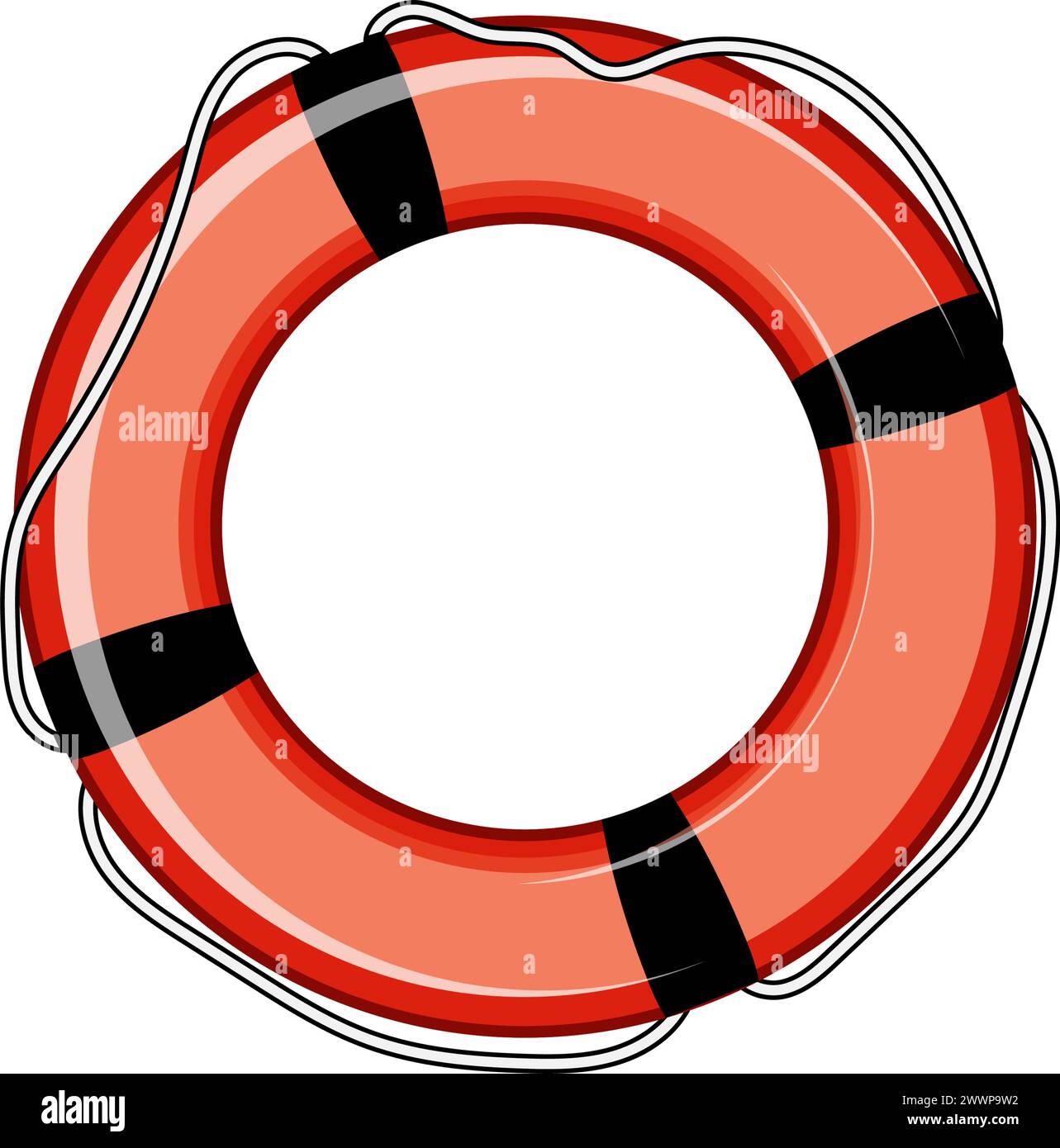 belt lifebuoy cartoon vector illustration Stock Vector Image & Art - Alamy
