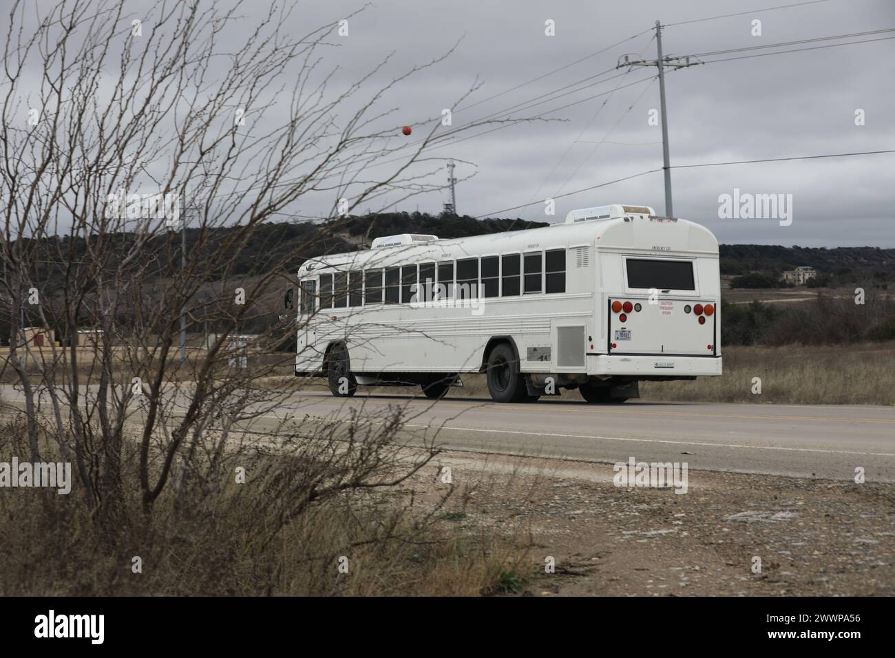 The Sunday PX shuttle bus driven by Sgt. 1st Class Robert Flores ...