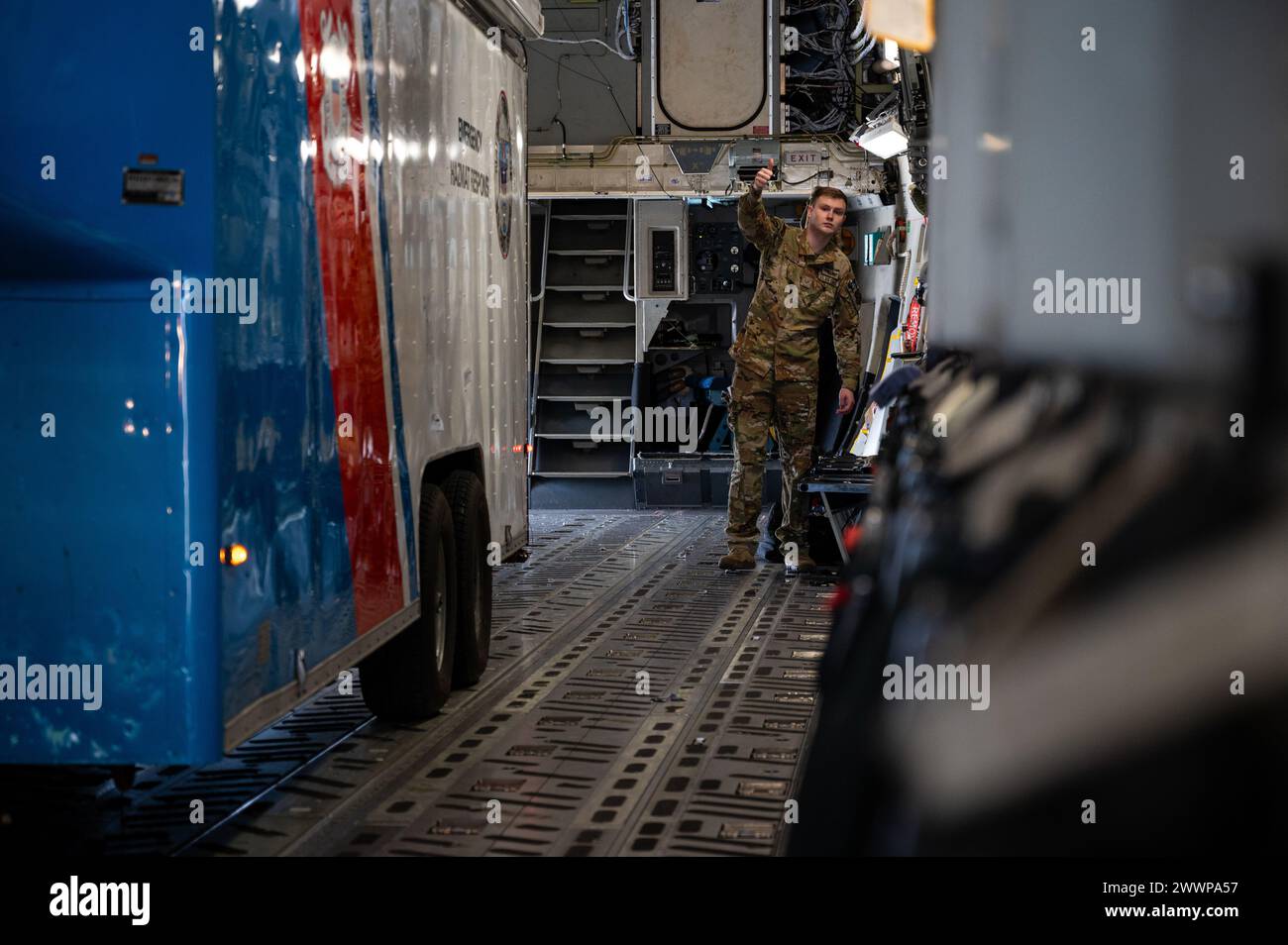 Airmen assigned to the 621st Contingency Response Wing and 305th Air ...