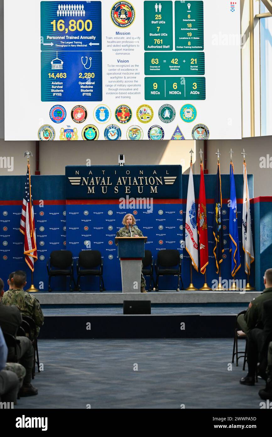 Captain Kimberly P. Toone, commanding officer Navy Medicine Operational ...