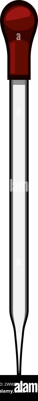 bottle pipette cartoon vector illustration Stock Vector Image & Art - Alamy