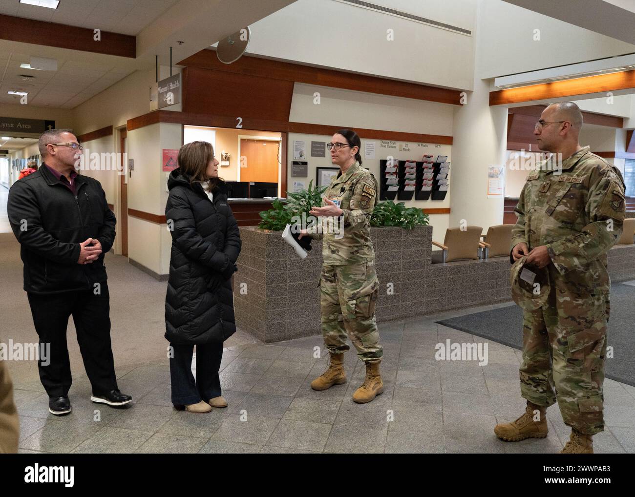 U.S. Air Force Col. Laura Baugh, 673d Medical Group Commander and Chief ...