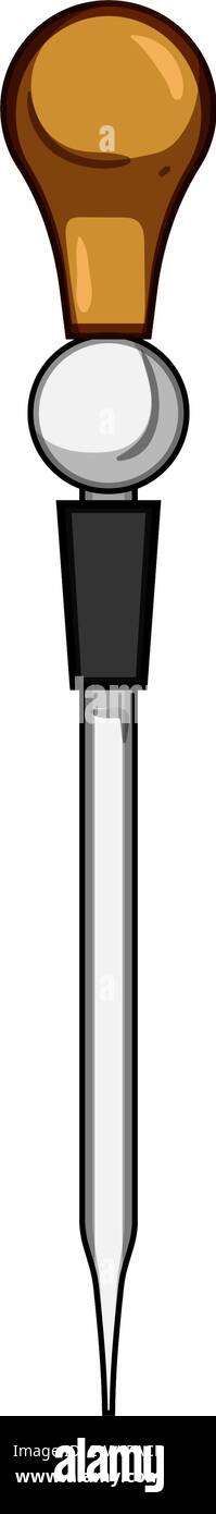 lab pipette cartoon vector illustration Stock Vector Image & Art - Alamy