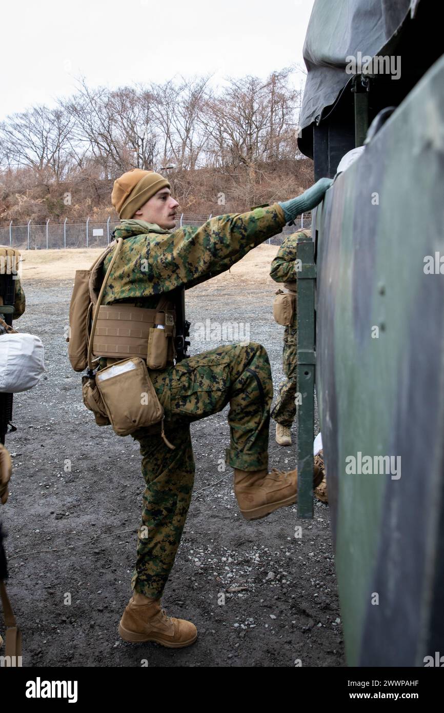U.S. Navy Hospital Corpsman 3rd Class Caleb Graves with Combat ...