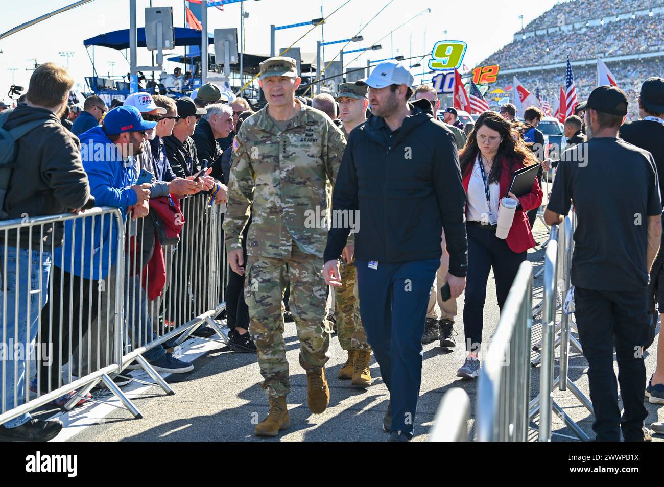 General Randy George, Chief of Staff of the Army, prepares to ...