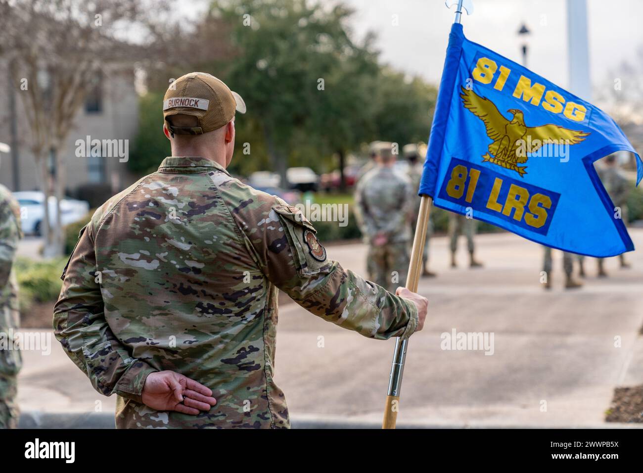 U.S. Air Force Master Sgt. Jeremy Burnock, 81st Logistics Readiness ...