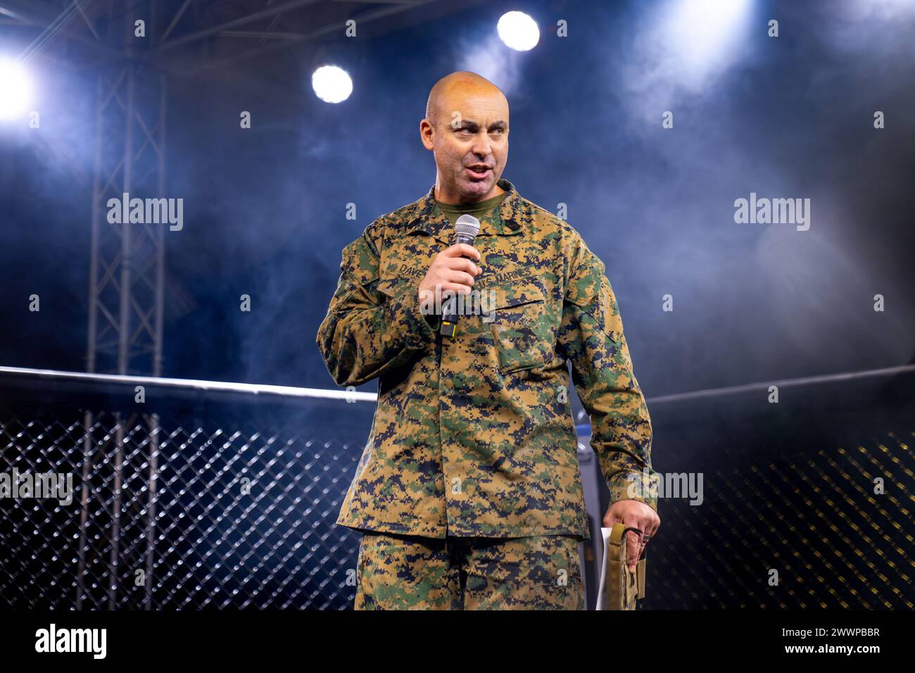 Sgt. Maj. Jason Davey, sergeant major, Marine Corps Air Station Yuma ...