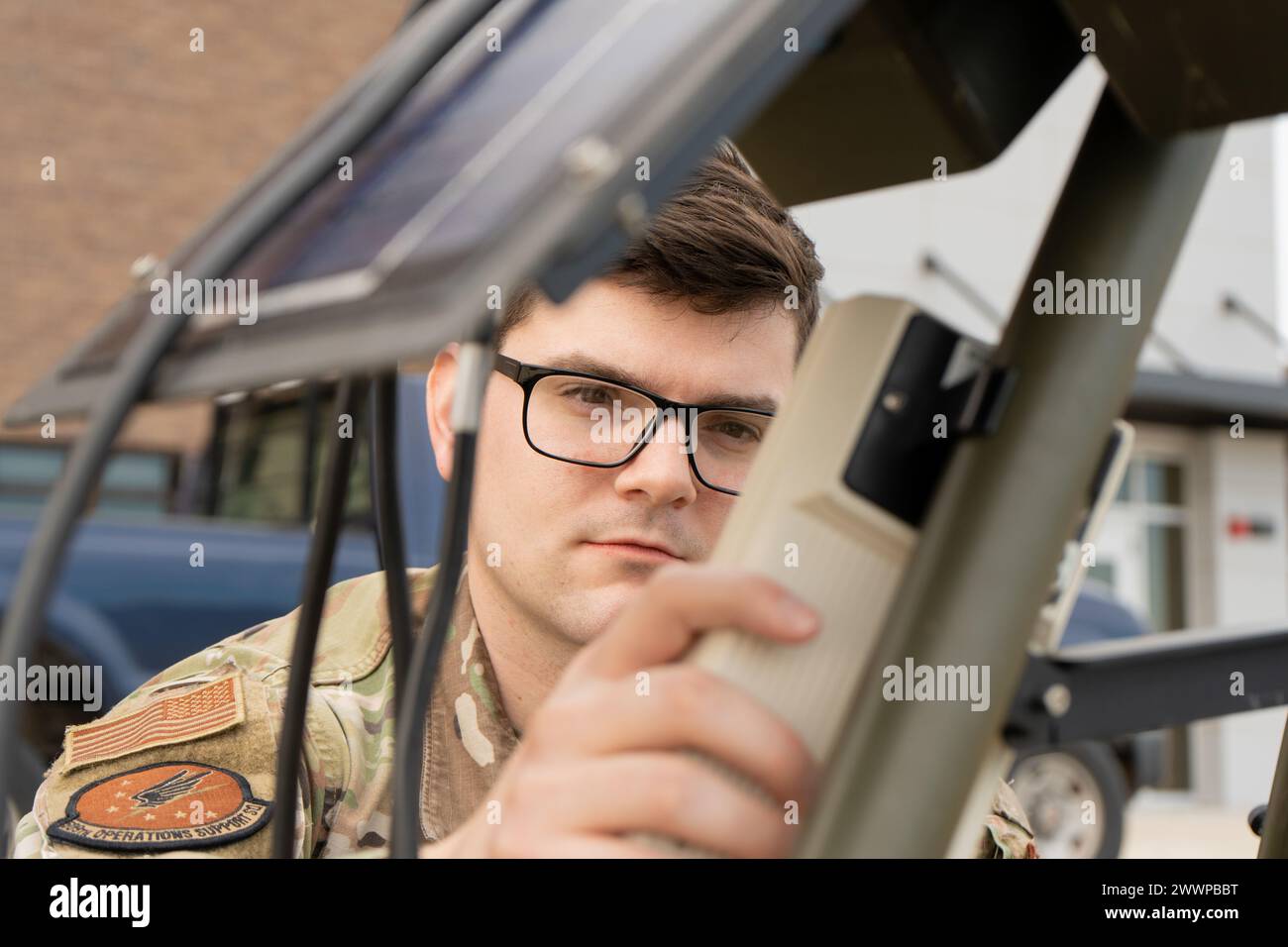 U.S. Air Force Staff Sgt. Robert Danner, 509th Operations Support ...