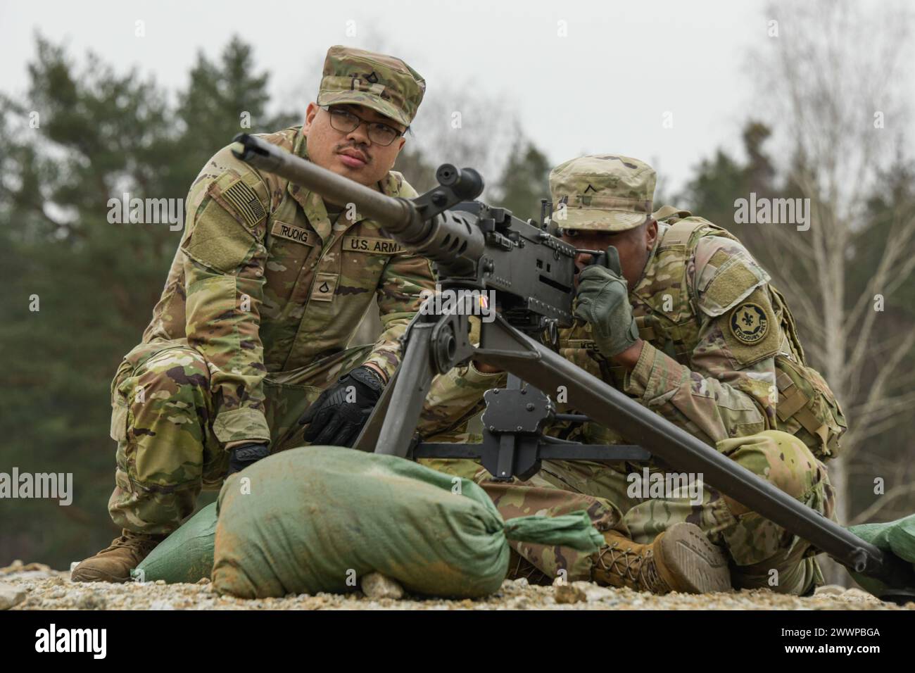 M2 50 caliber heavy machine gun hi-res stock photography and images - Alamy