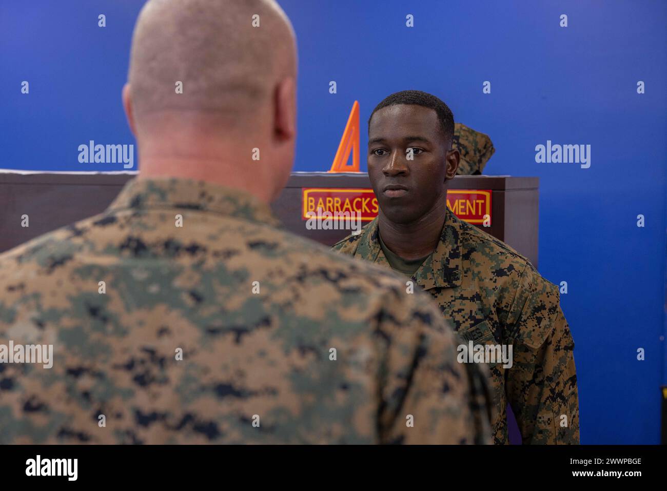 U.S. Marine Corps­­­­ Sgt. Jean Pierre St Surin, an inventory ...