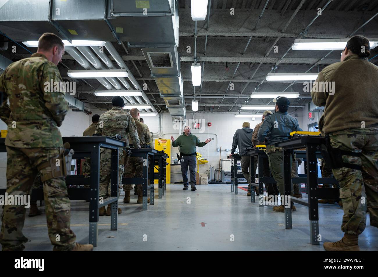 An instructor assigned to the 421st Combat Training Squadron, teaches U ...