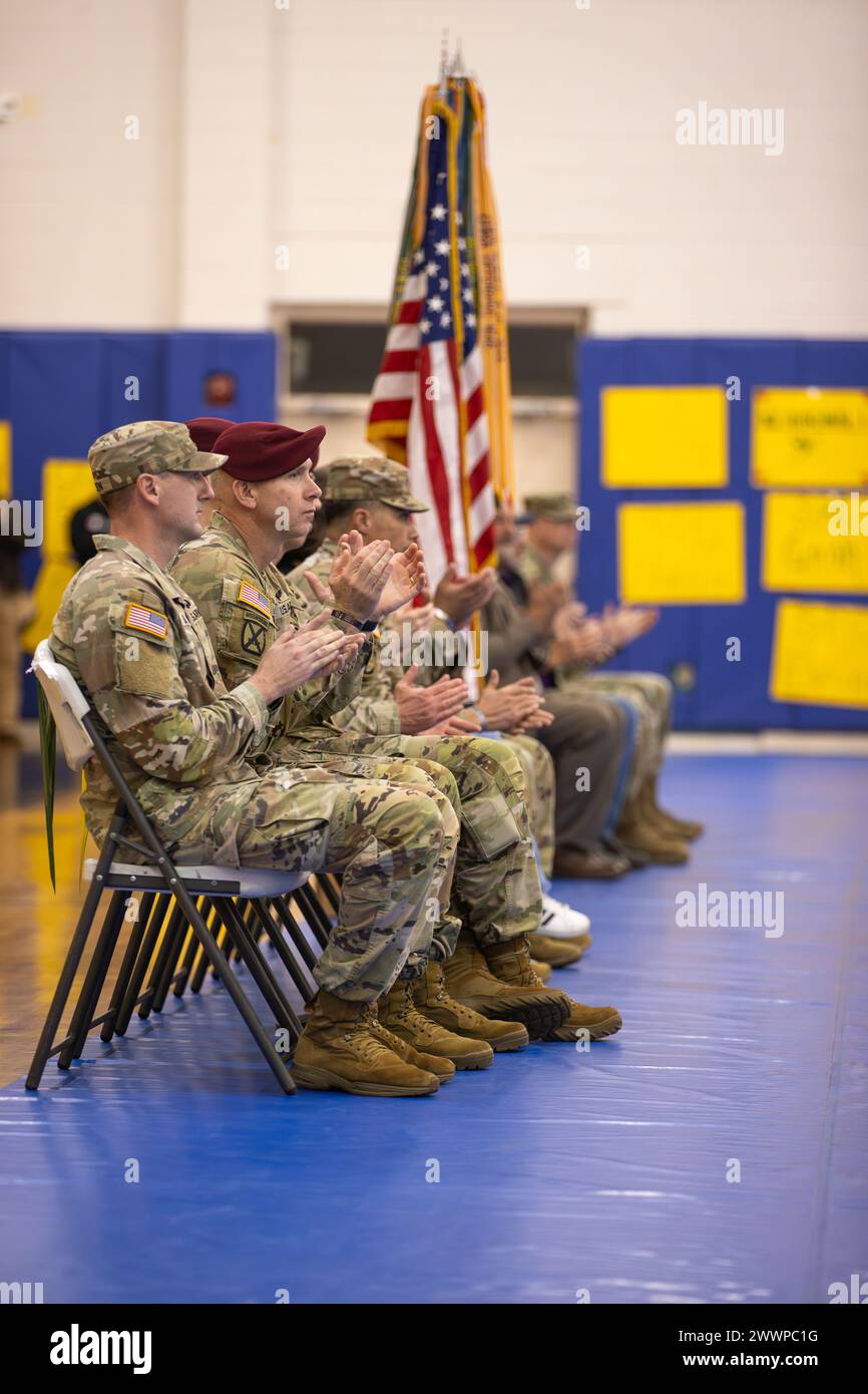One hundred and twenty Soldiers return home from deployment Feb. 9. The ...