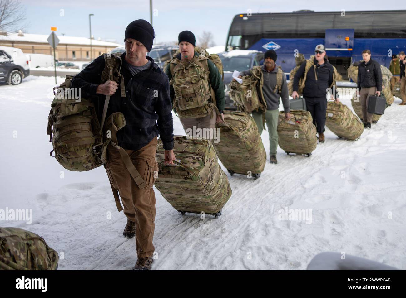 U.S. Army Advisors from 2nd Security Force Assistance Brigade bring in ...