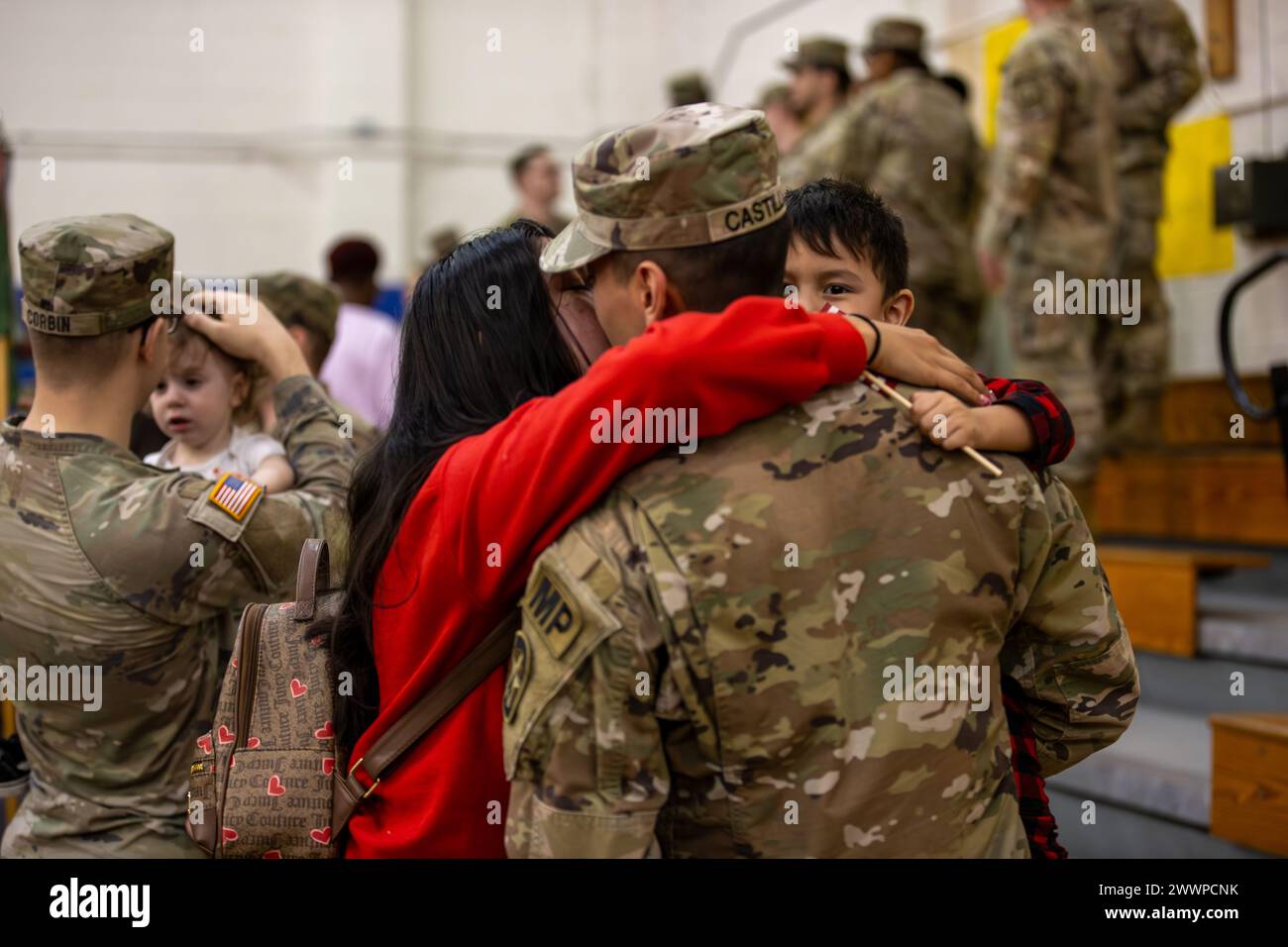 One hundred and twenty Soldiers return home from deployment Feb. 9. The ...